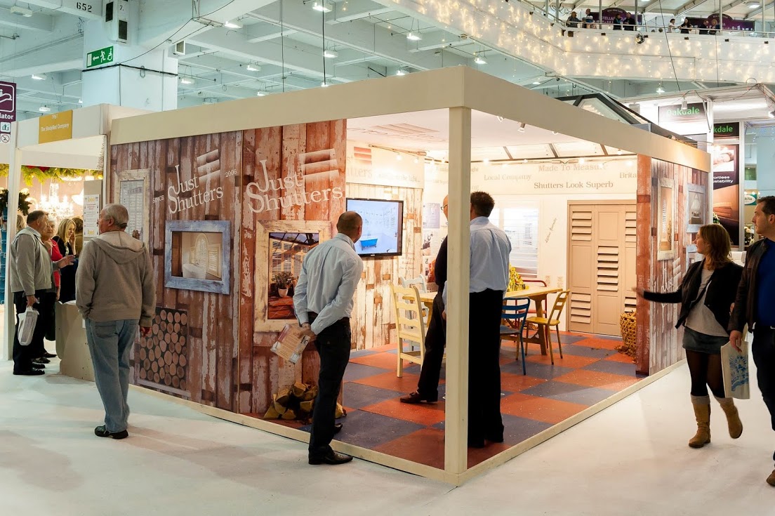 Ideal Home Show Christmas | Just Shutters Display