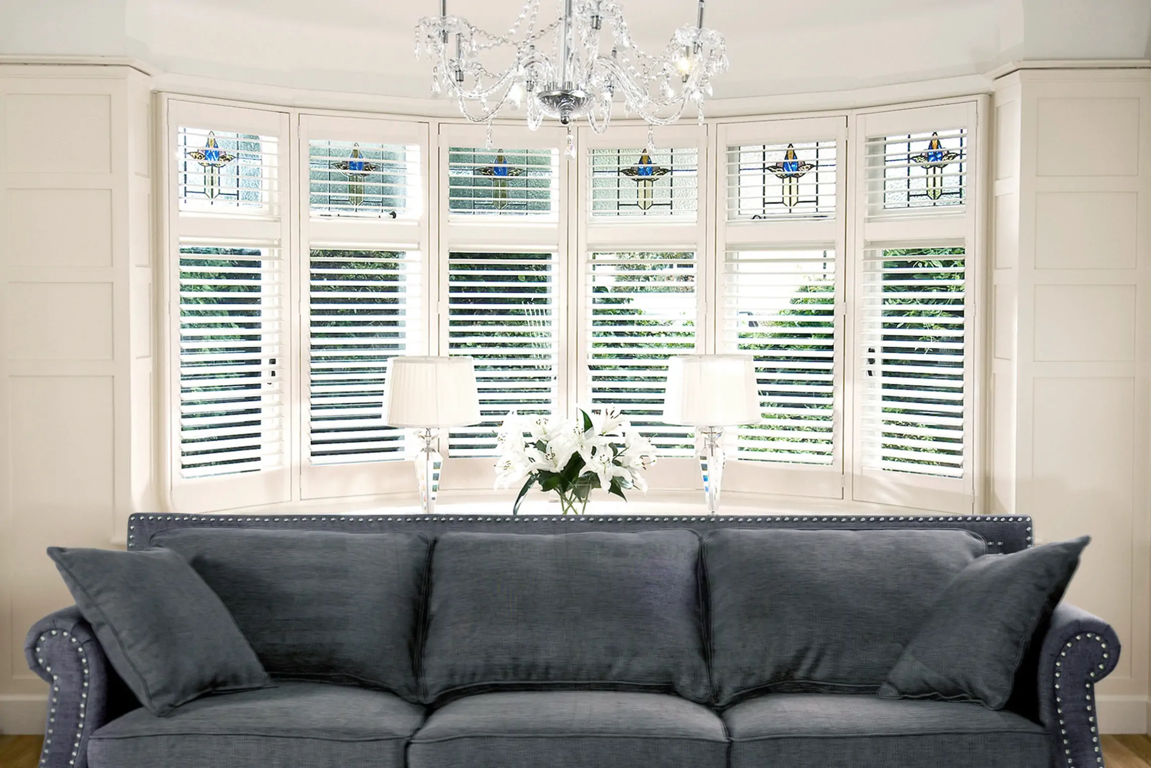 A Guide To Shutters For Bay Windows | Just Shutters